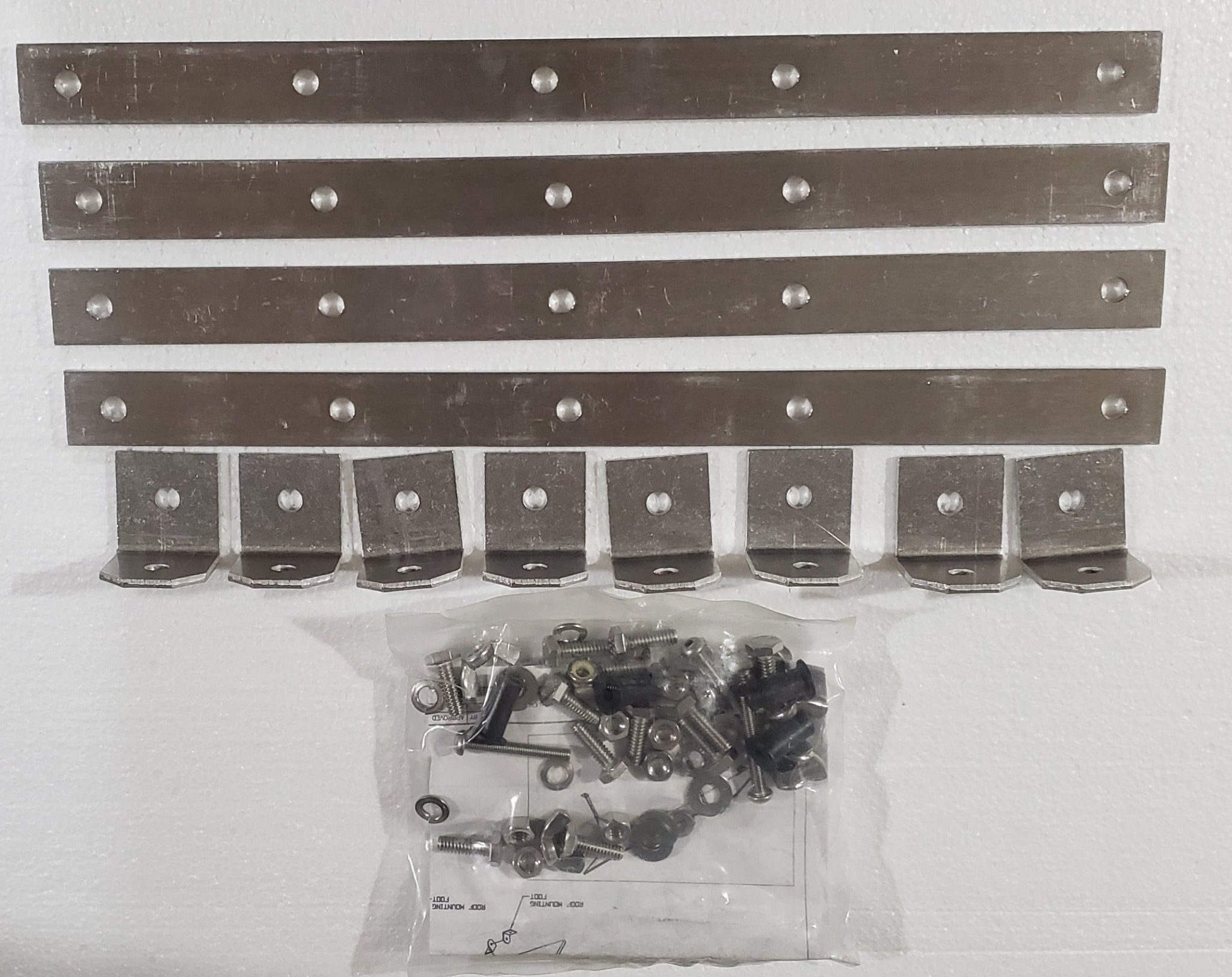 Tilt Mount Kit for Go Power! 50, 80 95, and 110 watt panels ARM-UNI ...